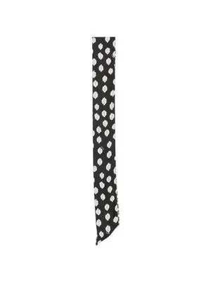 Celine Printed Silk Lavalliere - Multicolor