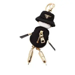 Prada Keyrings & Chains - Black