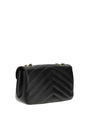 Saint Laurent Loulou Shoulder Bag - Black