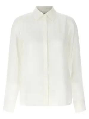 FERRAGAMO Monogram Shirt - White