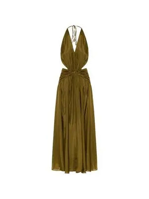 Zimmermann Indra Silk Long Dress