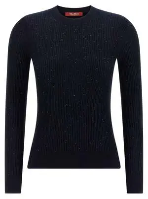Max Mara MAX MARA Marabu Sweater Blue