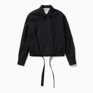 1989 STUDIO Dark Short Trench Jacket - Blue