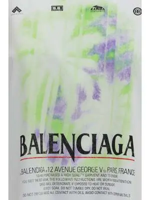 Balenciaga Printed Cotton T-shirt