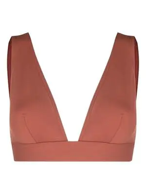 ERES Chrome Bikini Top - Brown