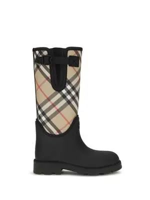Burberry Marsh Stamp Rubber High Boots