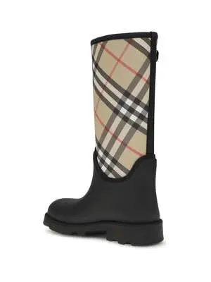 Burberry Marsh Stamp Rubber High Boots