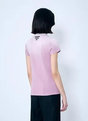 Prada Logo Print T-shirt - Purple