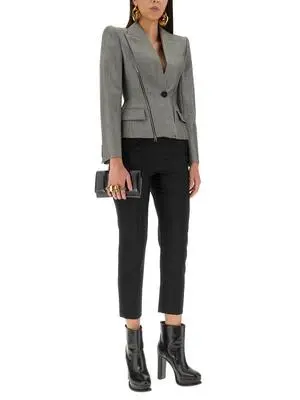 Alexander McQueen Cigarette Pants - Black