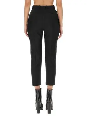 Alexander McQueen Cigarette Pants - Black