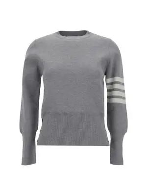 Thom Browne Virgin Wool Sweater - Gray