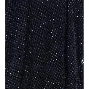 Sportmax Nodo Mesh Top With Crystals - Black