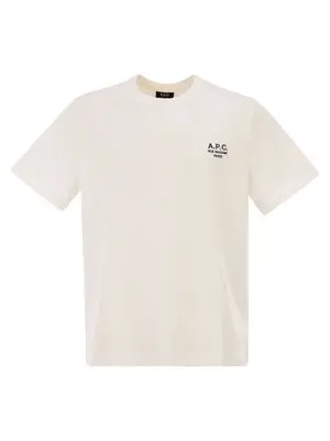 A.p.c. Rue Madame Organic Cotton Jersey T-shirt - White