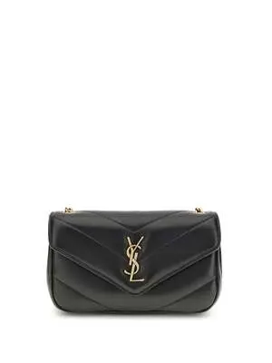 Saint Laurent Lou Lou Mini Shoulder Bag - Black