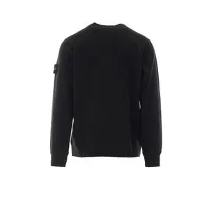 Stone Island Logo Sweatshirt - Black