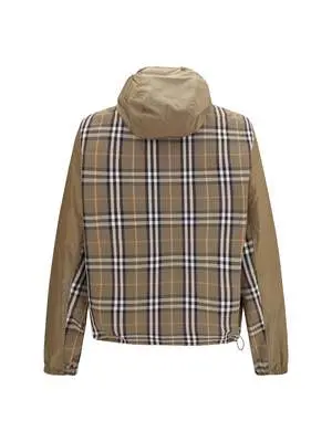 Burberry Newport Nylon Hooded Jacket - Brown