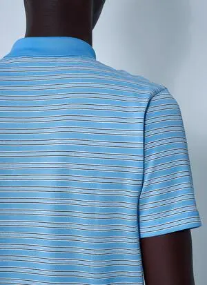 Prada Logo Motif Polo Shirt