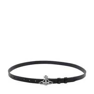 VIVIENNE WESTWOOD Orb Buckle Belt - Black