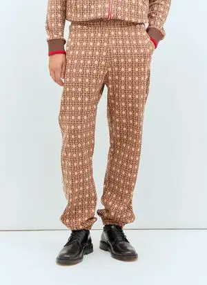 WALES BONNER Power Track Pants - Brown
