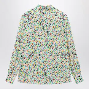 Valentino Garavani Multicolored Silk Blouse With Lavalliã¨re