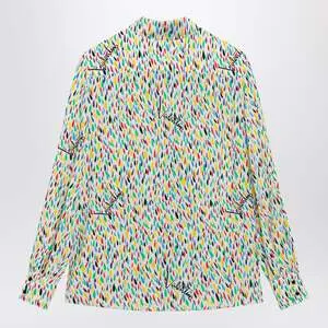 Valentino Garavani Silk Blouse With Lavallière - Multicolor