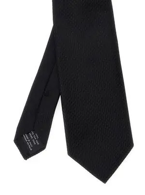 TOM FORD Tie With Knot Closure At The Back In Silk For