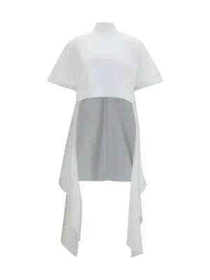 Alaïa Asymmetric Cotton T-shirt