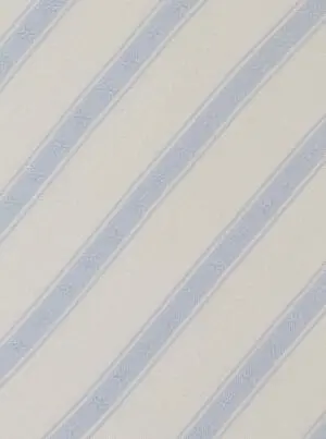 Saint Laurent Silk Diagonal Stripe Neck Ties - Multicolor