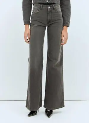 Coperni Wide Leg Jeans - Gray