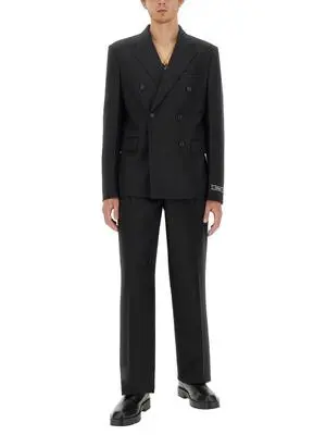 Versace Double-breasted Blazer