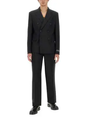 Versace Double-breasted Blazer