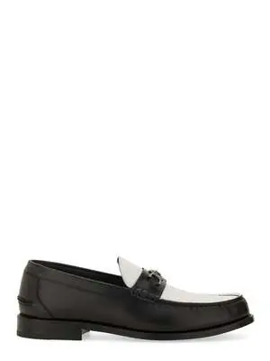 Versace Moccasin Medusa 95 Loafers - White