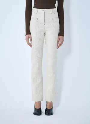 Jacquemus Le De Nimes Jeans - Cream