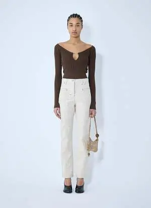 Jacquemus Jeans - Cream