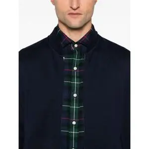 Brunello Cucinelli Jersey Texture Zip Up Sweatshirt - Blue