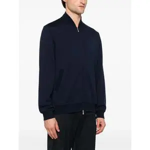 Brunello Cucinelli Jersey Texture Sweatshirt - Blue