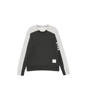 Thom Browne Grey Sweaters & Knitwear Sweatshirts - Gray