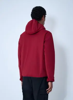 Moncler Batisse Hooded Down Jacket - Red
