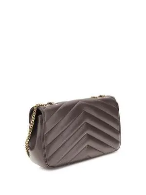 Saint Laurent Loulou Shoulder Bag - Gray