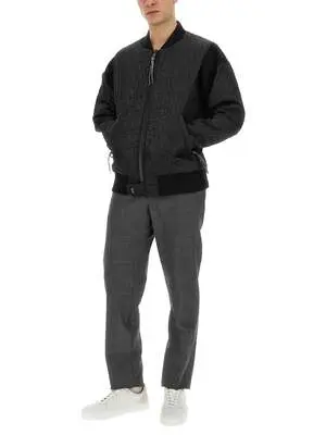 VIVIENNE WESTWOOD Stripped Cyclist Jacket