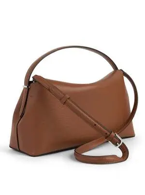 TOTEME T-lock Handbag In Grained Leather - Multicolor