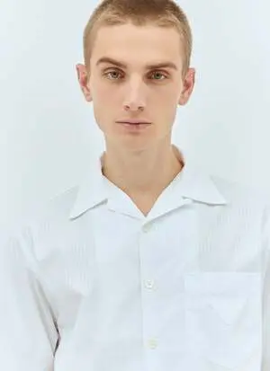 Prada Striped Short-sleeve Shirt