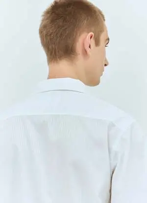 Prada Striped Short-sleeve Shirt
