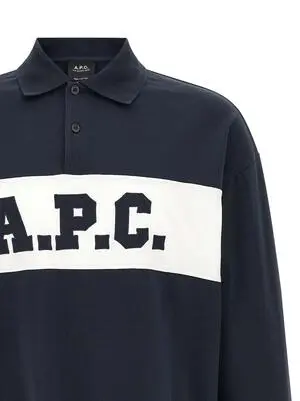 A.p.c. Alexis' Polo Shirt - Blue