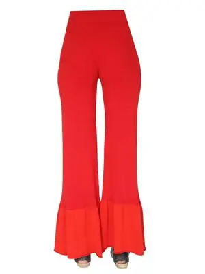 Stella McCartney Ribbed Knit Trousers