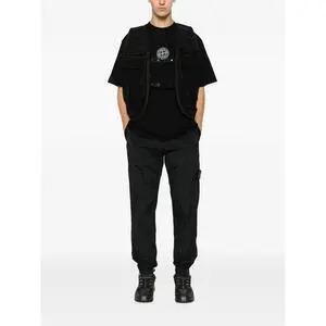 Stone Island Trousers Track Pants - Black