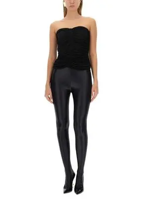 Saint Laurent Crepe Jersey Bustier