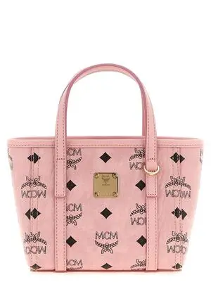 Mcm Toni X-mini Shopping Bag - Pink