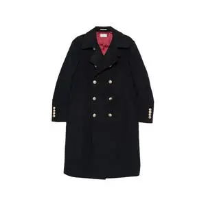 Brunello Cucinelli Coats Double Breasted Coats - Blue