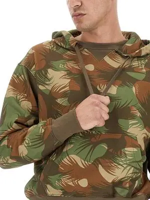 Moschino Camouflage Hooded Sweatshirt